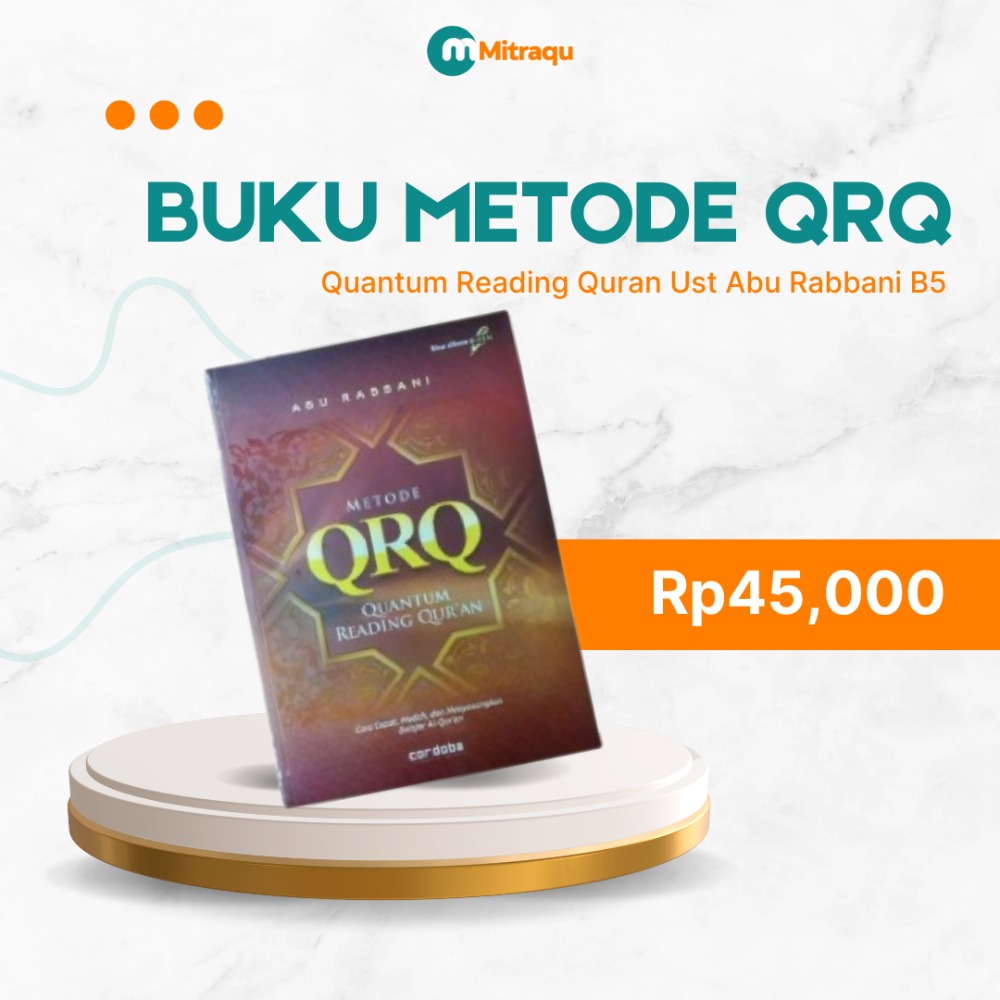 Buku Metode Quantum Reading Quran Ust Abu Rabbani B5