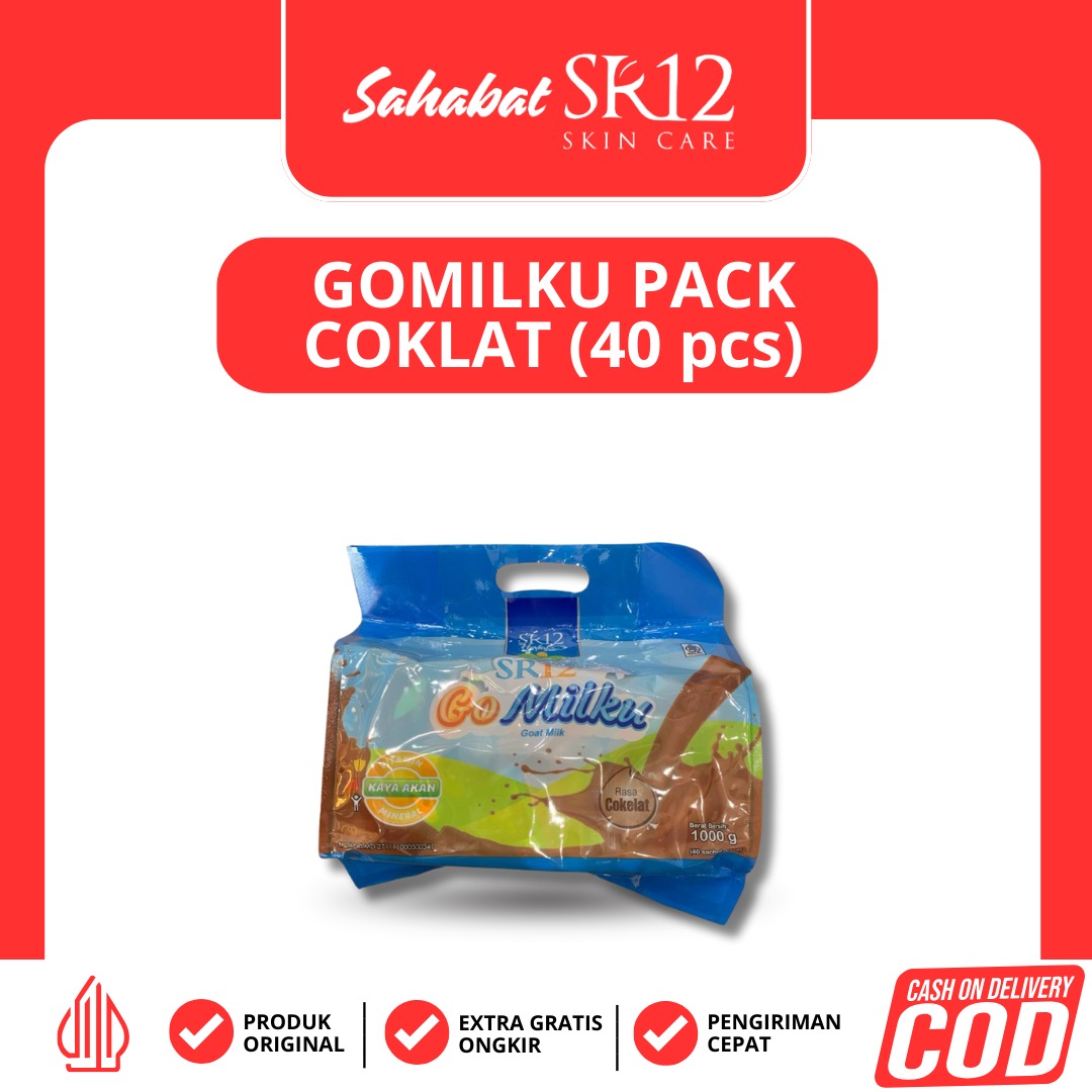 GOMILKU COKLAT 1 PACK / POUCH - 40 SAHET