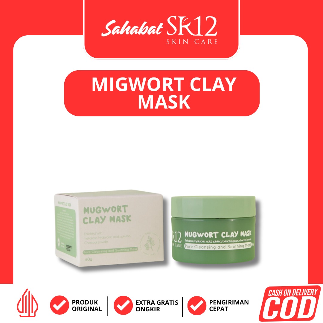 MUGWORT CLAY MASK 60G SR12