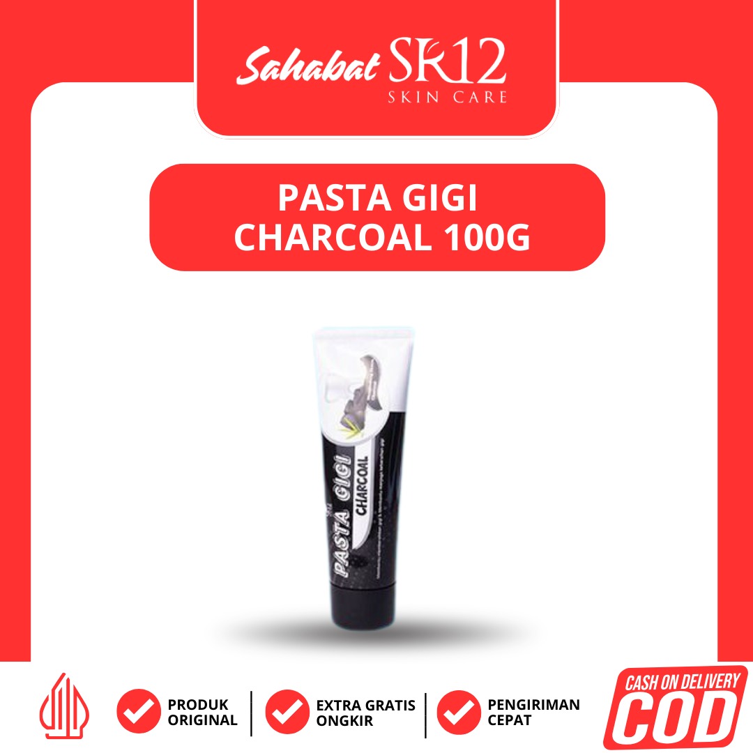 PASTA GIGI CHARCOAL 100G SR12