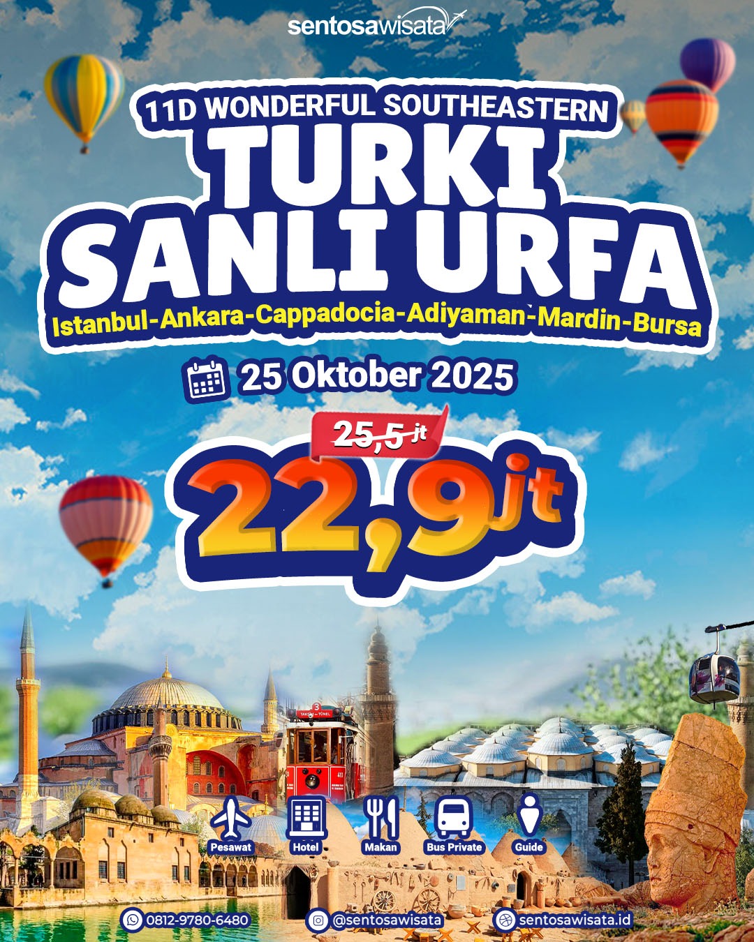 Paket Tour Turki Sanli Urfa