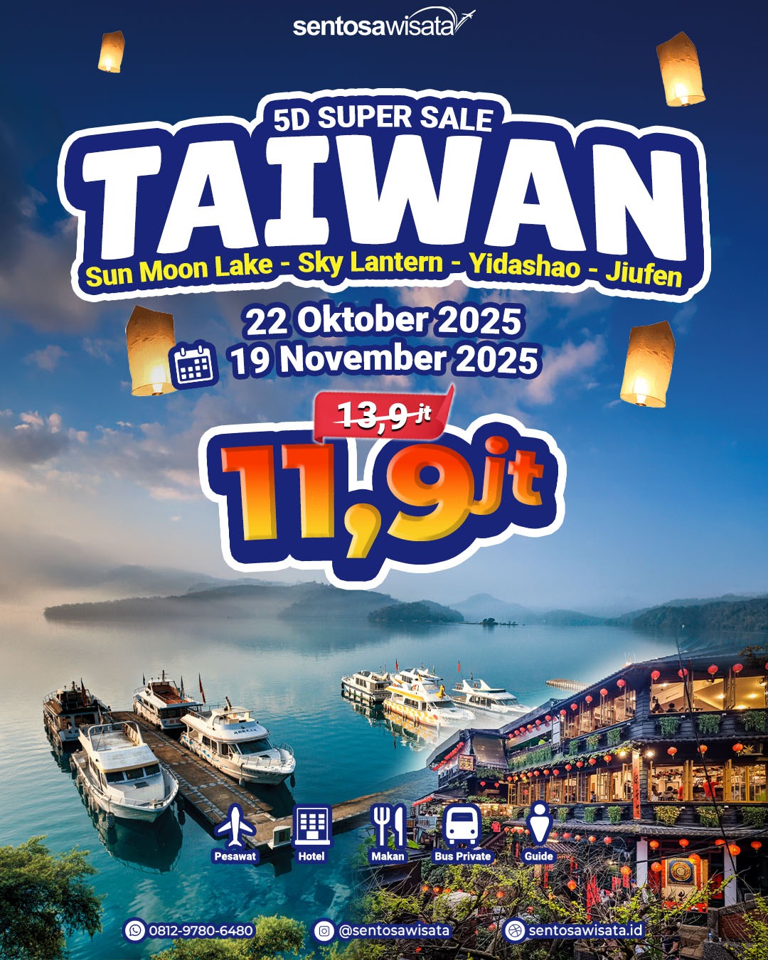Paket Tour Taiwan Murah 2025