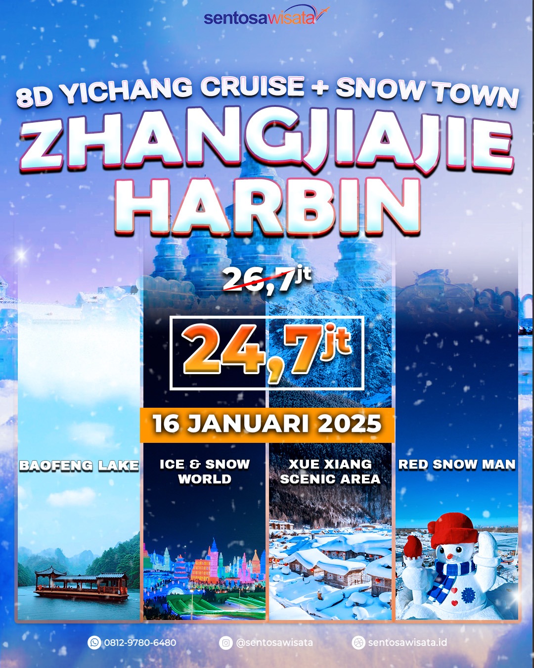 Paket Tour Zhangjiajie Harbin China