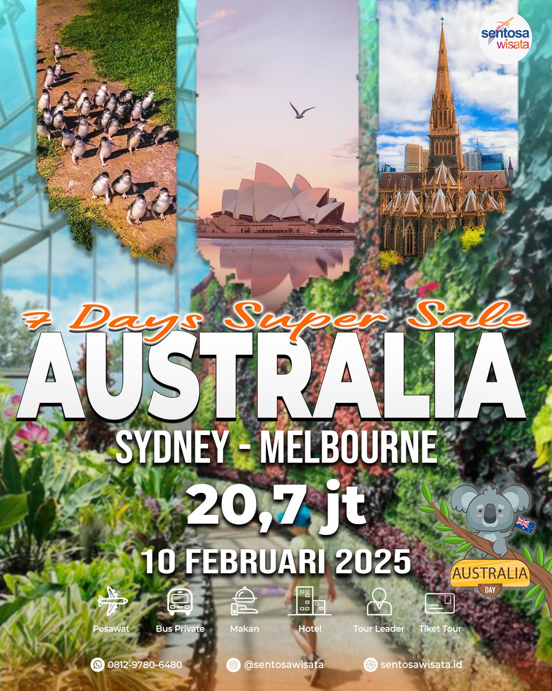 Paket Tour Sydney Melbourne Australia