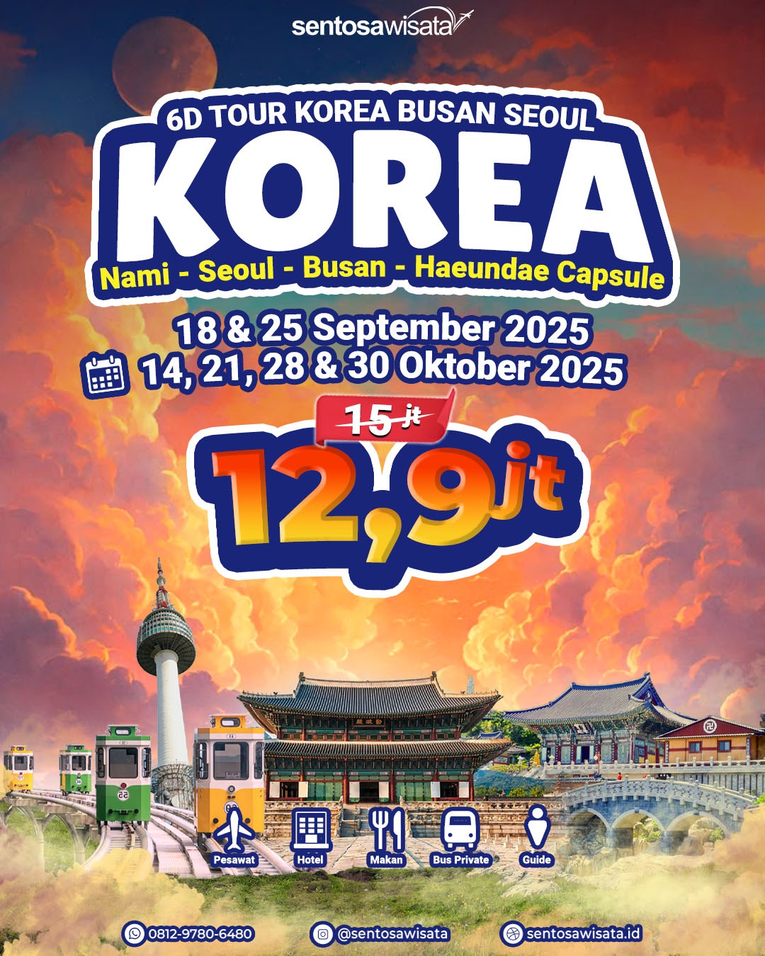 Tour Korea Seoul Busan Nami