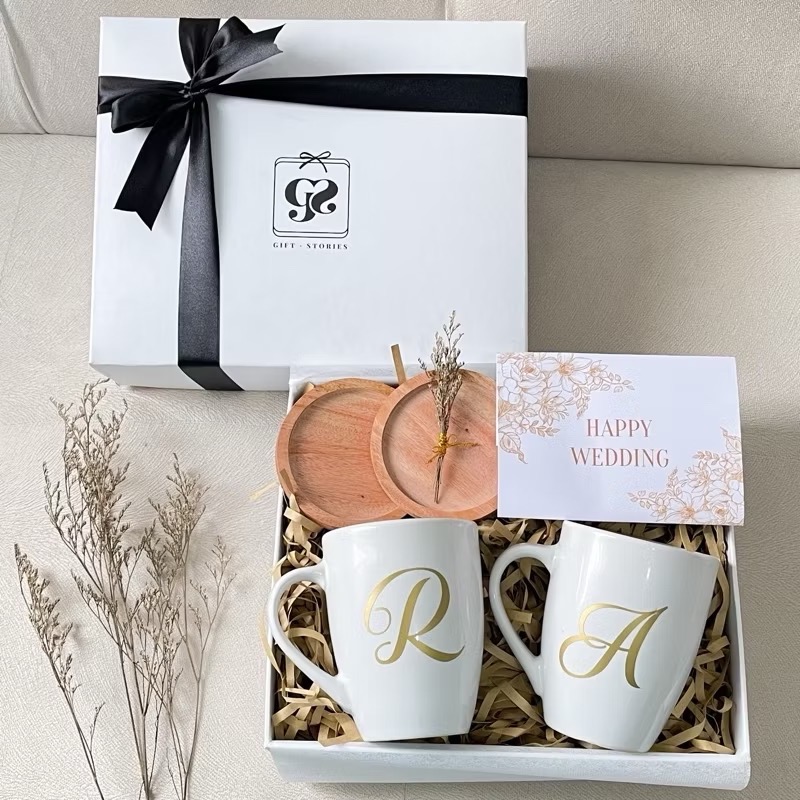 Premium souvenir mug iniyial nama with hardbox