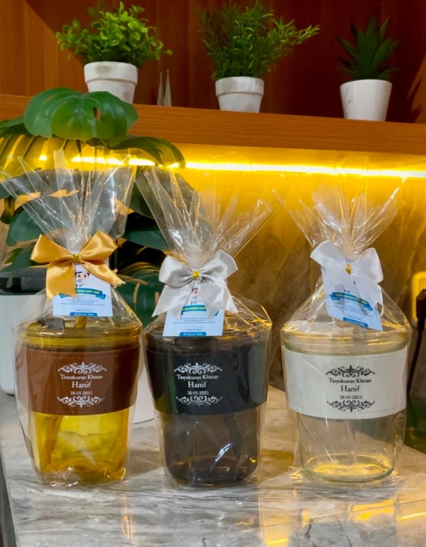 Gelas Aurora Coffee Glass - Kemas plastik