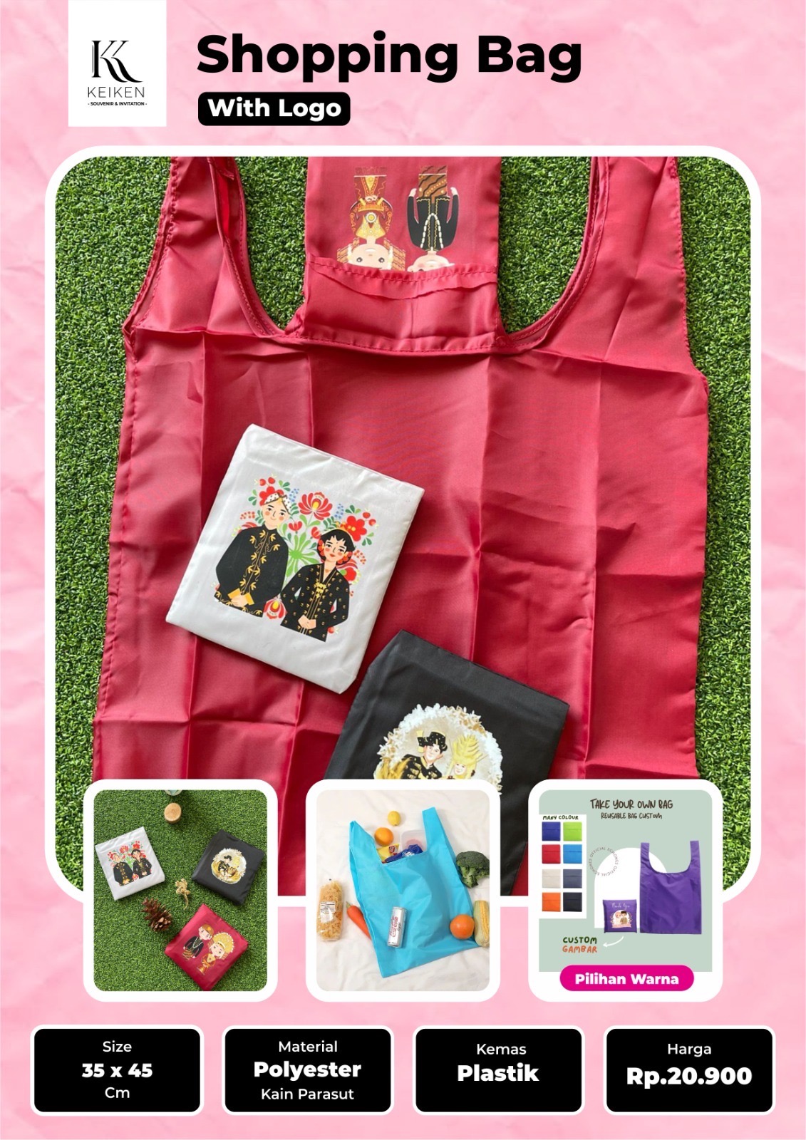 Foldable bag