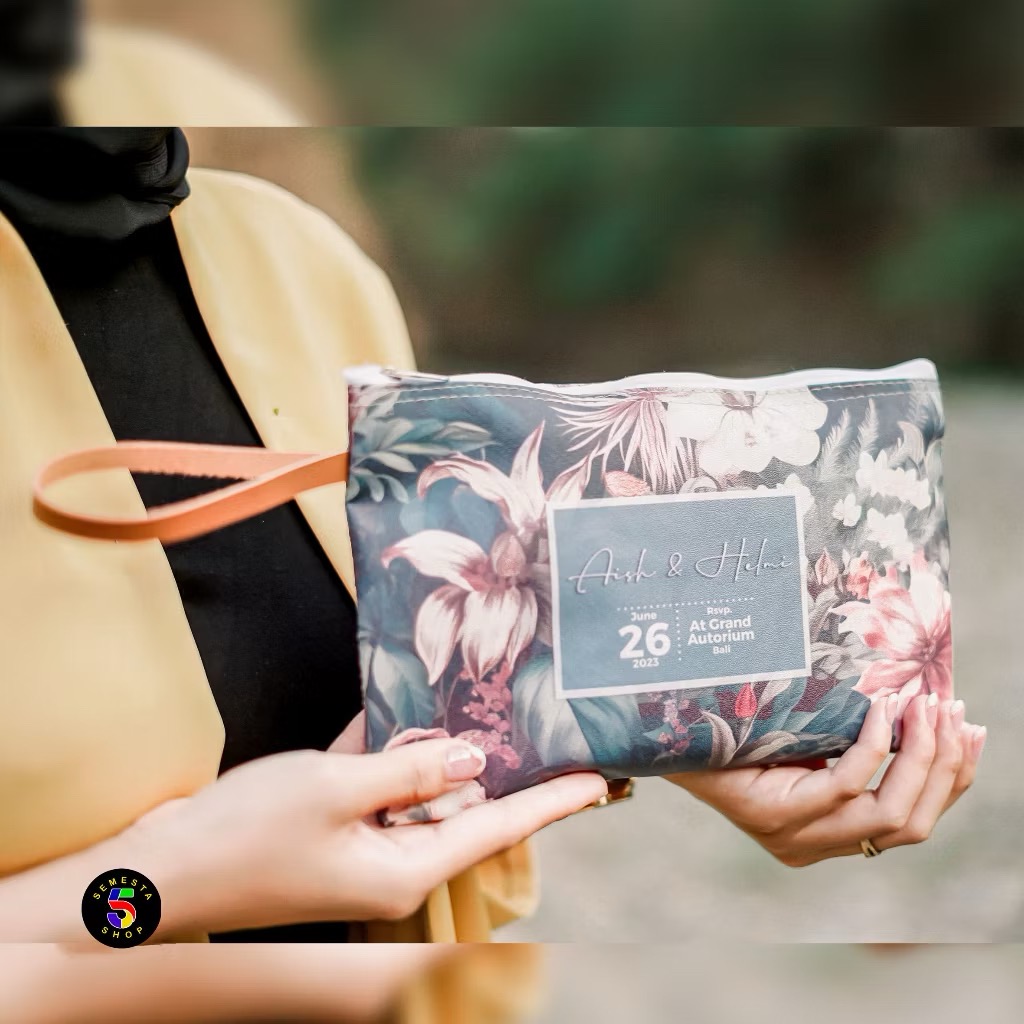 Pouch bag bunga packaing plastik