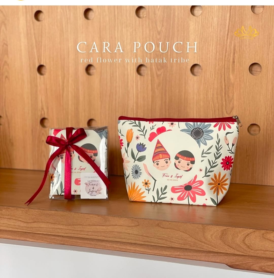 Cara pouch tema adat kemas mika pita