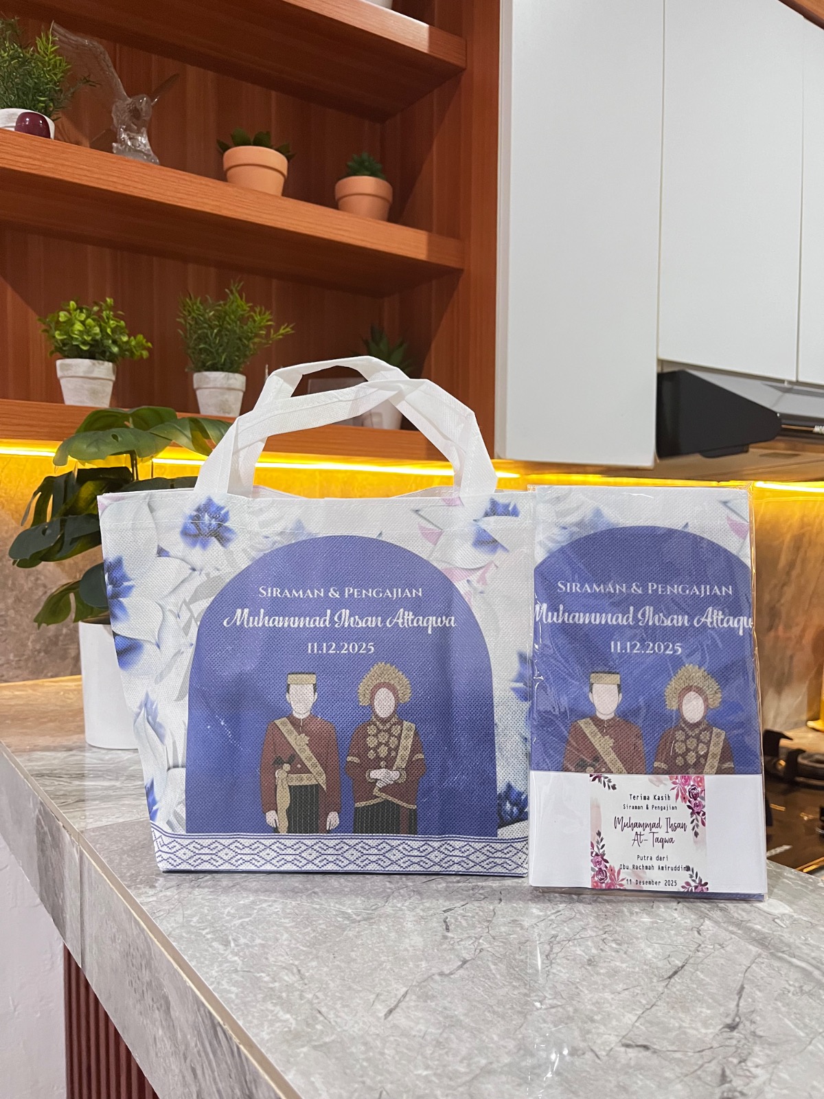 Magnolia bag full print