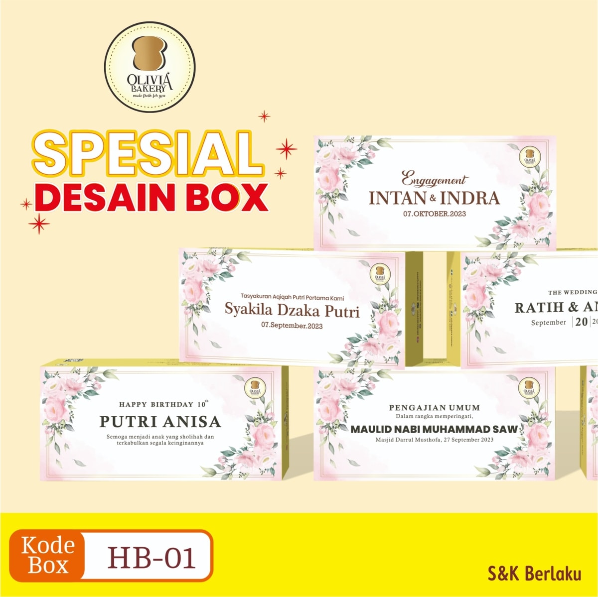 Box Custom Spesial - HB