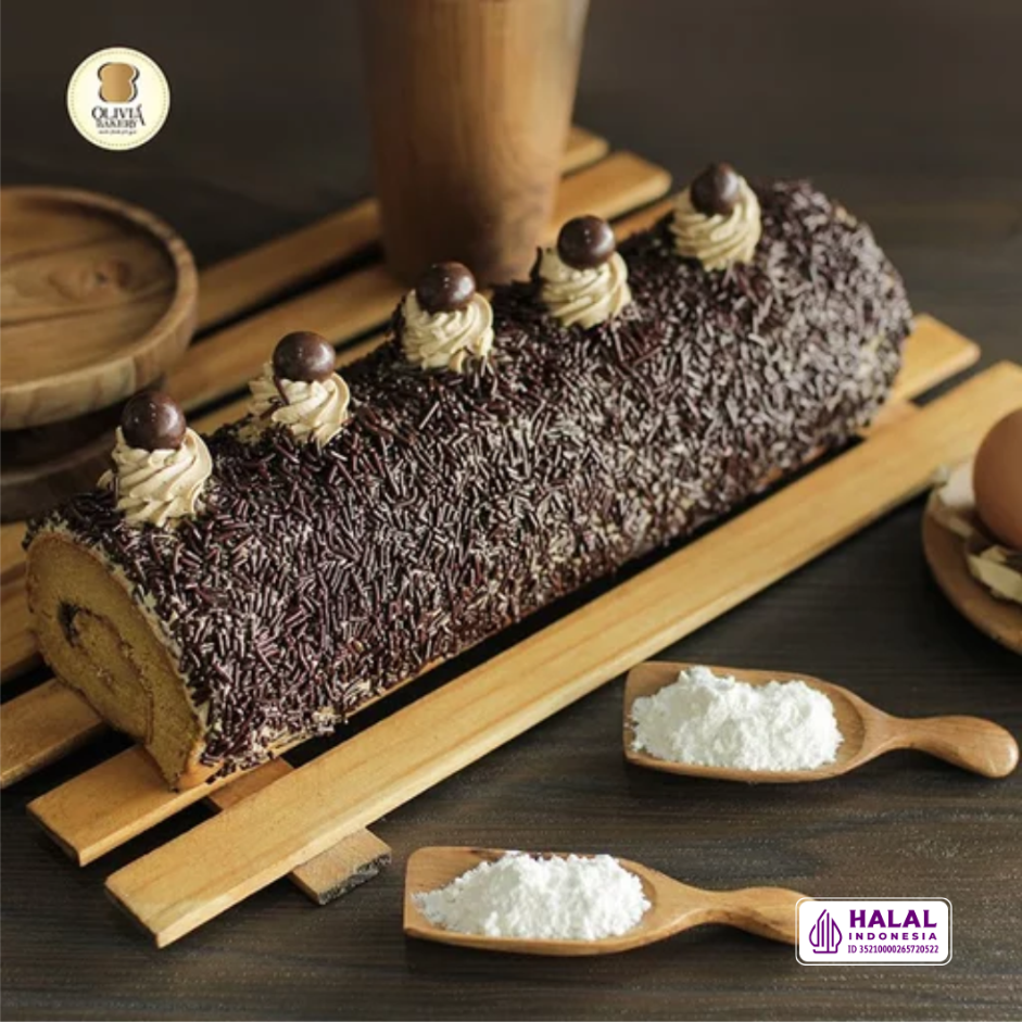 Roll Tart Coklat Meses Spesial