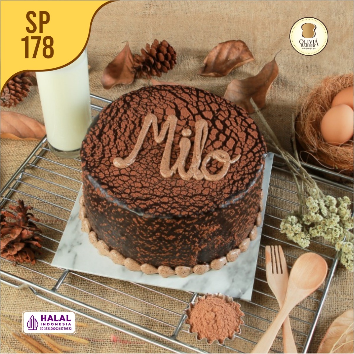 Milo Cake 20cm