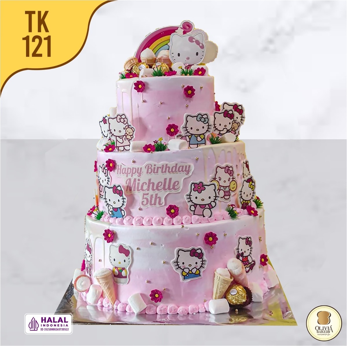 Tart Hello Kitty TK121 (Bukan Harga Asli)
