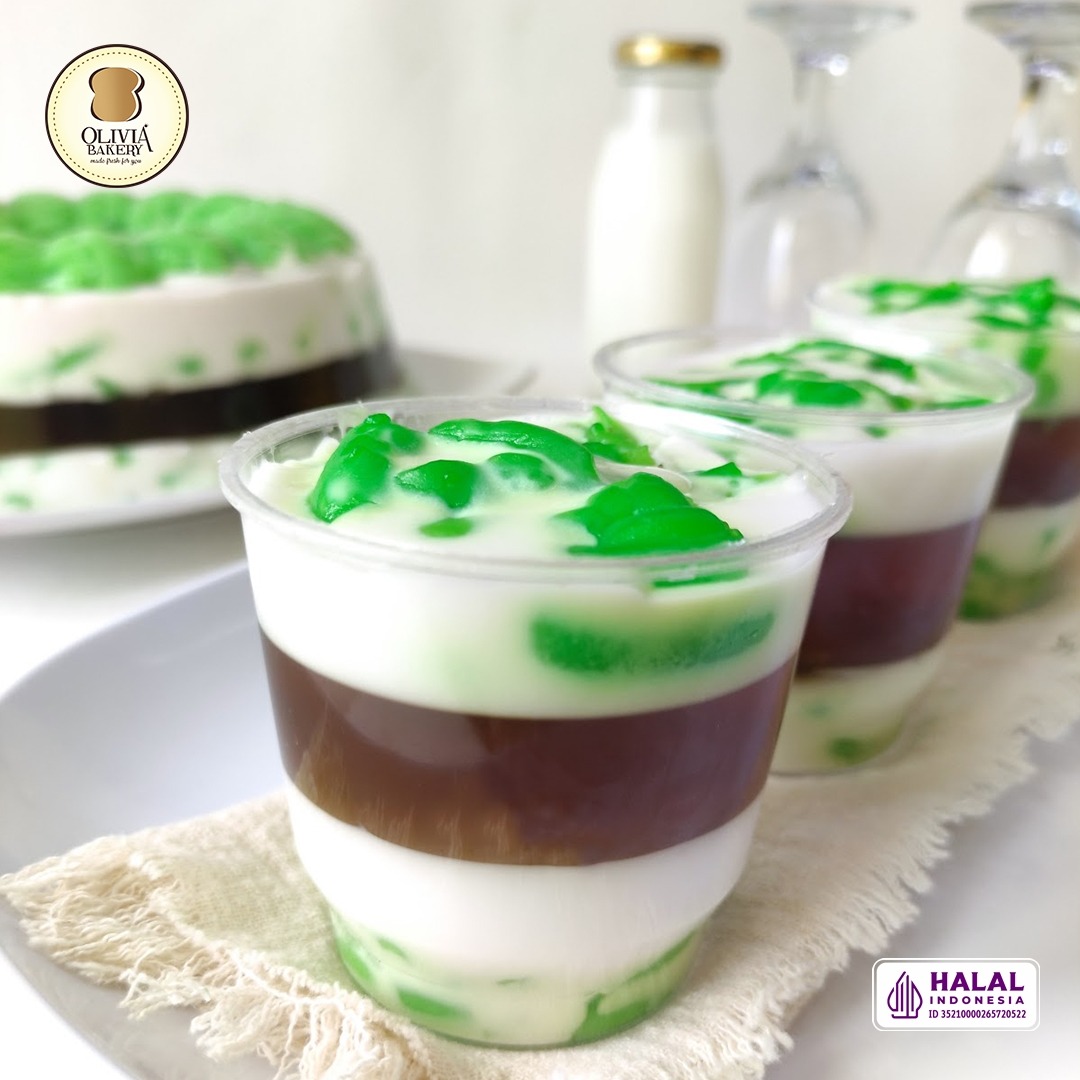Puding Gelas Cendol