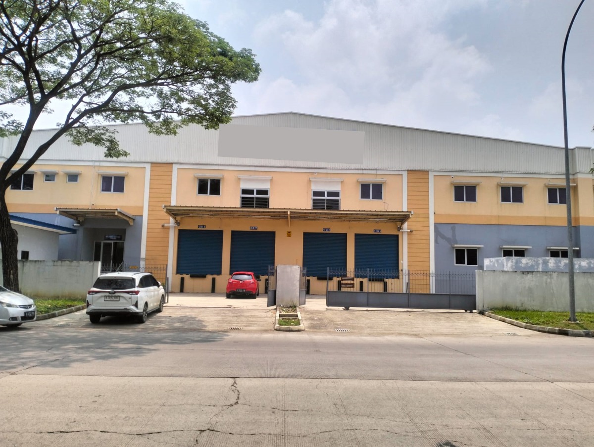 Dijual Gudang 1044 / 1200 Dalam Kawasan Deltasilicon kab Bekasi