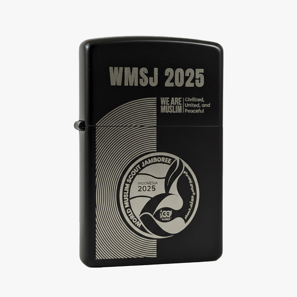 Korek Api Model Zippo Logo WMSJ 2025