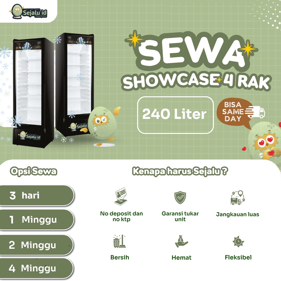 [SEWA] SHOWCASE 4 Rak RSA AGATE 240