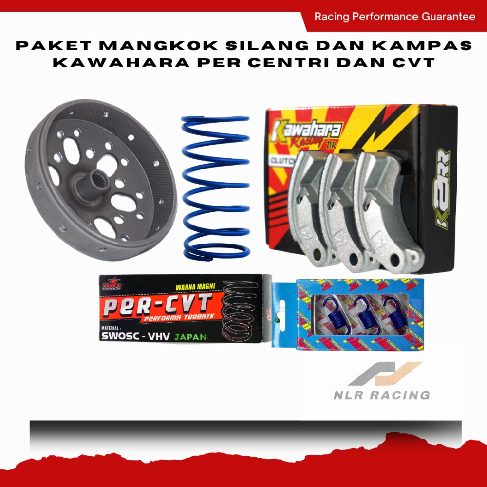 Paket Upgrade CVT HI-Performance set kampas kawahara/Per CVT BRT/Per ...
