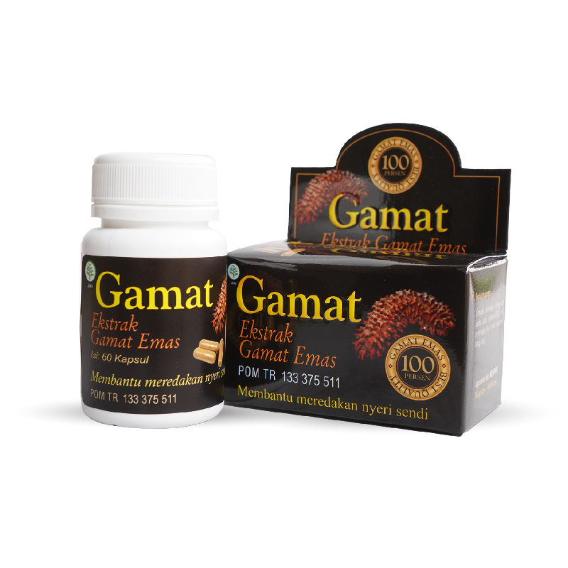 KAPSUL EKSTRAK GAMAT EMAS