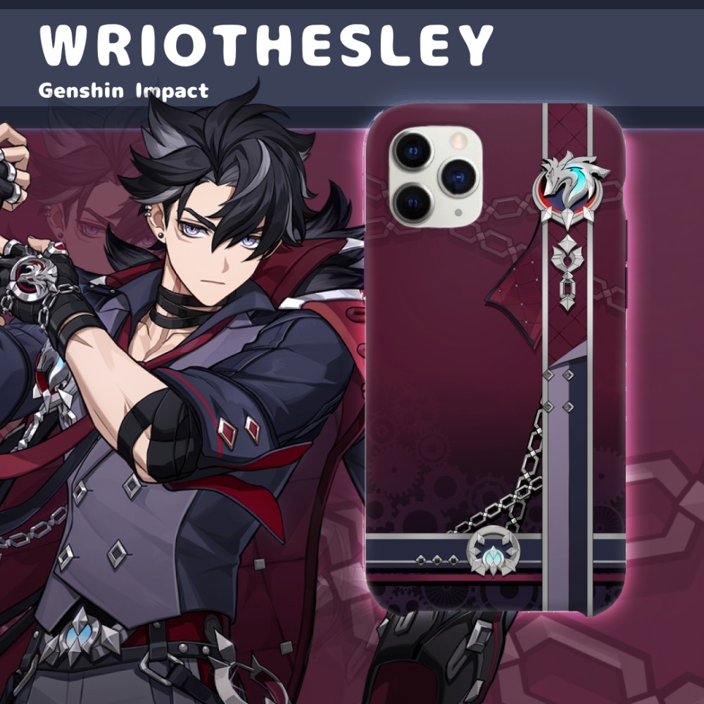 Wriothesley Genshin Impact Phone Case FanMade(Casing semua jenis hp)