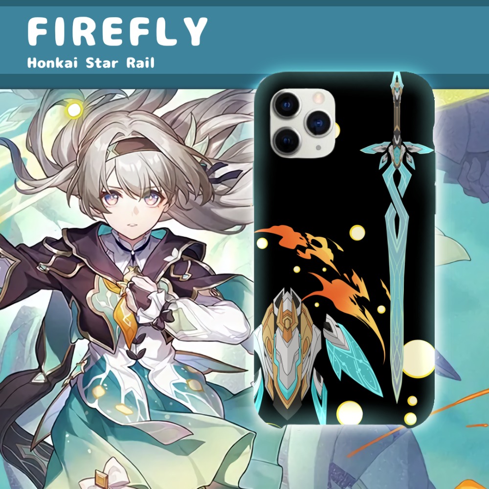 Firefly Honkai Star Rail Case Sword Pattern