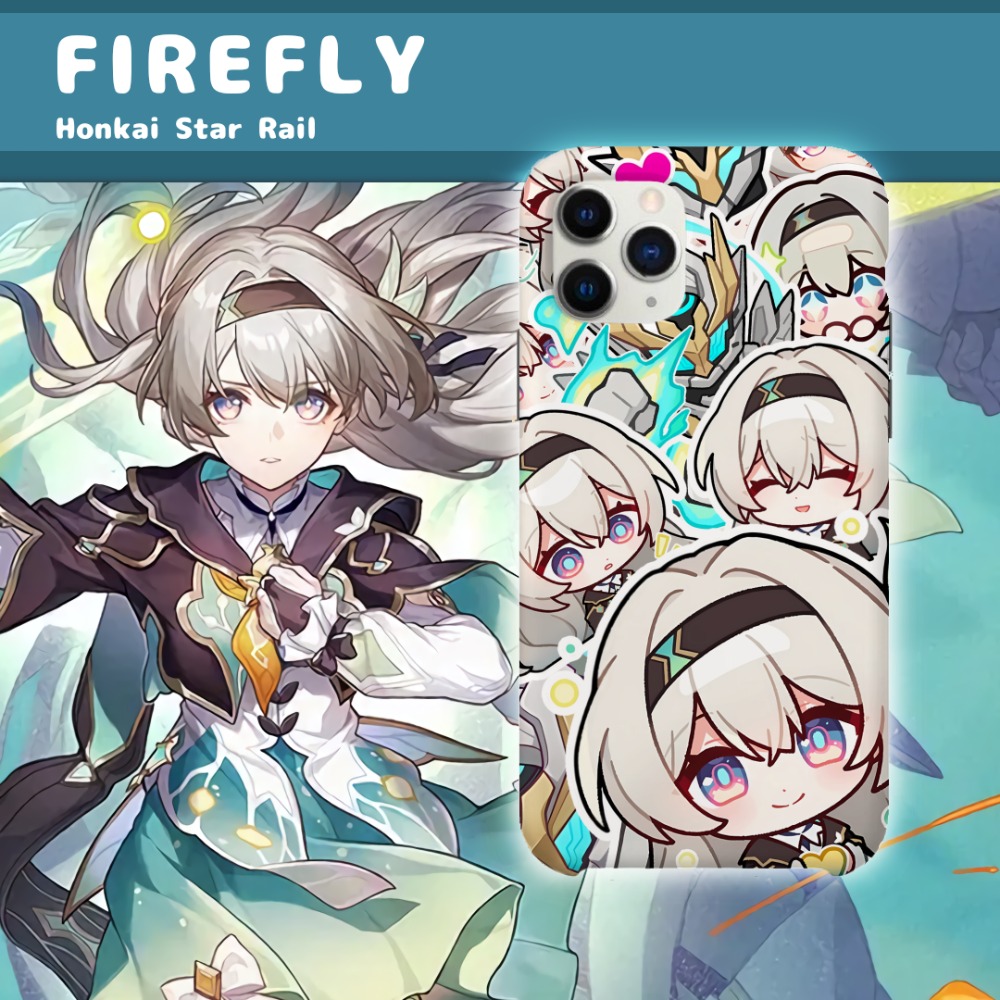 Casing Firefly HSR Chibi Pattern