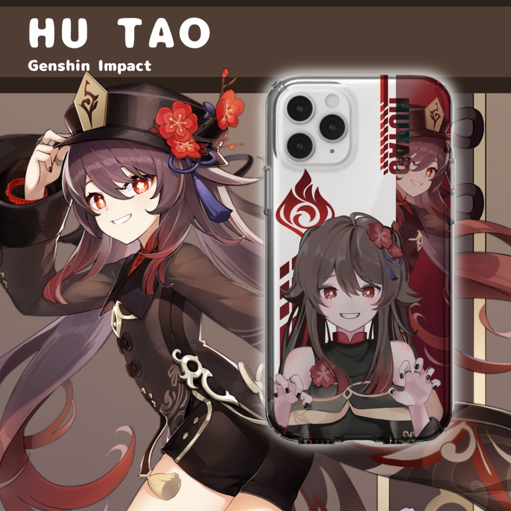 Hu Tao Genshin Impact Phone Case Fan Made(Casing Hu Tao Genshin Impact ...