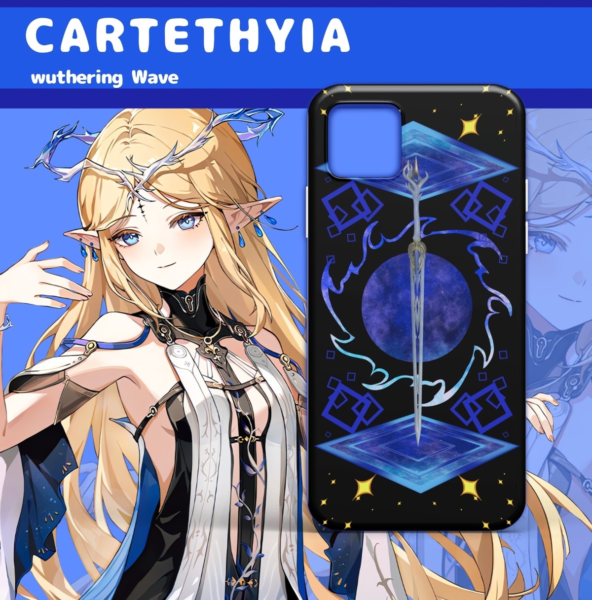 Casing Cartethyia Wuthering Waves Fan Made