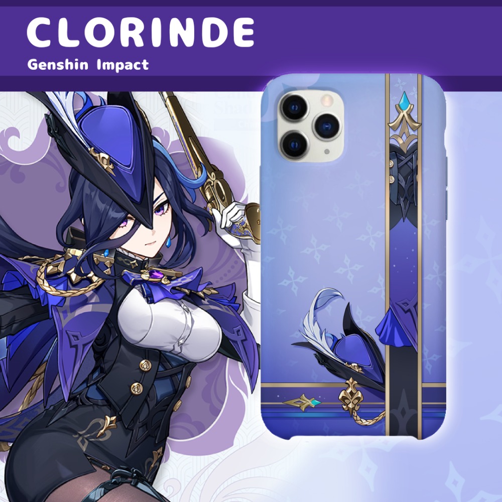 Clorinde Genshin Impact Phone Case Fan Made(Casing Clorinde Genshin ...