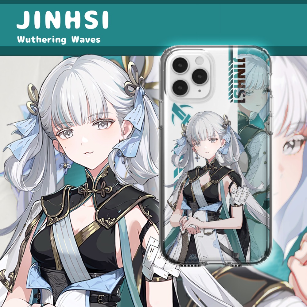 Jinshi Wuthering Waves Phone Case(Casing Jinhsi Wuthering Waves semua jenis tipe hp)
