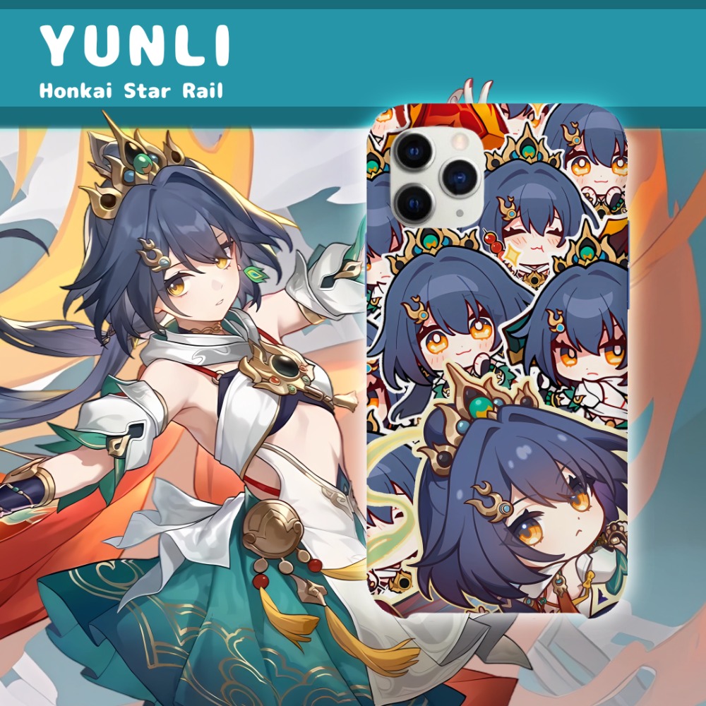 Casing Chibi Yunli Honkai Star Rail Semua jenis tipe hp