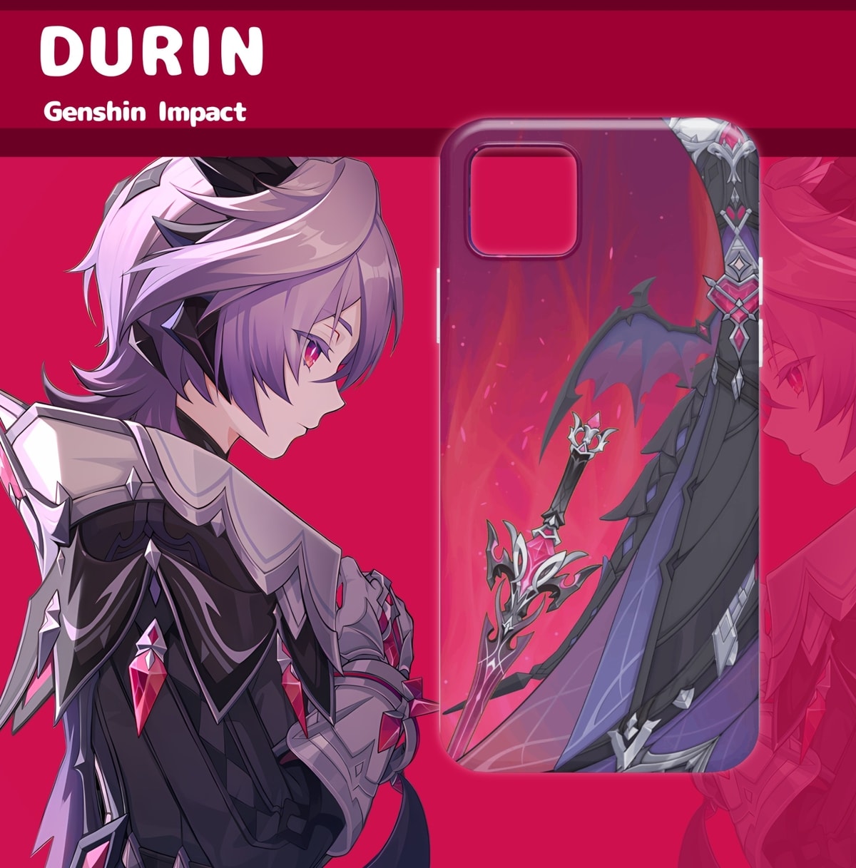 Durin Genshin Impact Phone Case Fan Made - Semua Jenis Tipe Hp