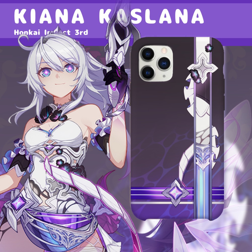 Kiana Kaslana Herrscher of Finality Phone Case Honkai Impact Fan Made ...