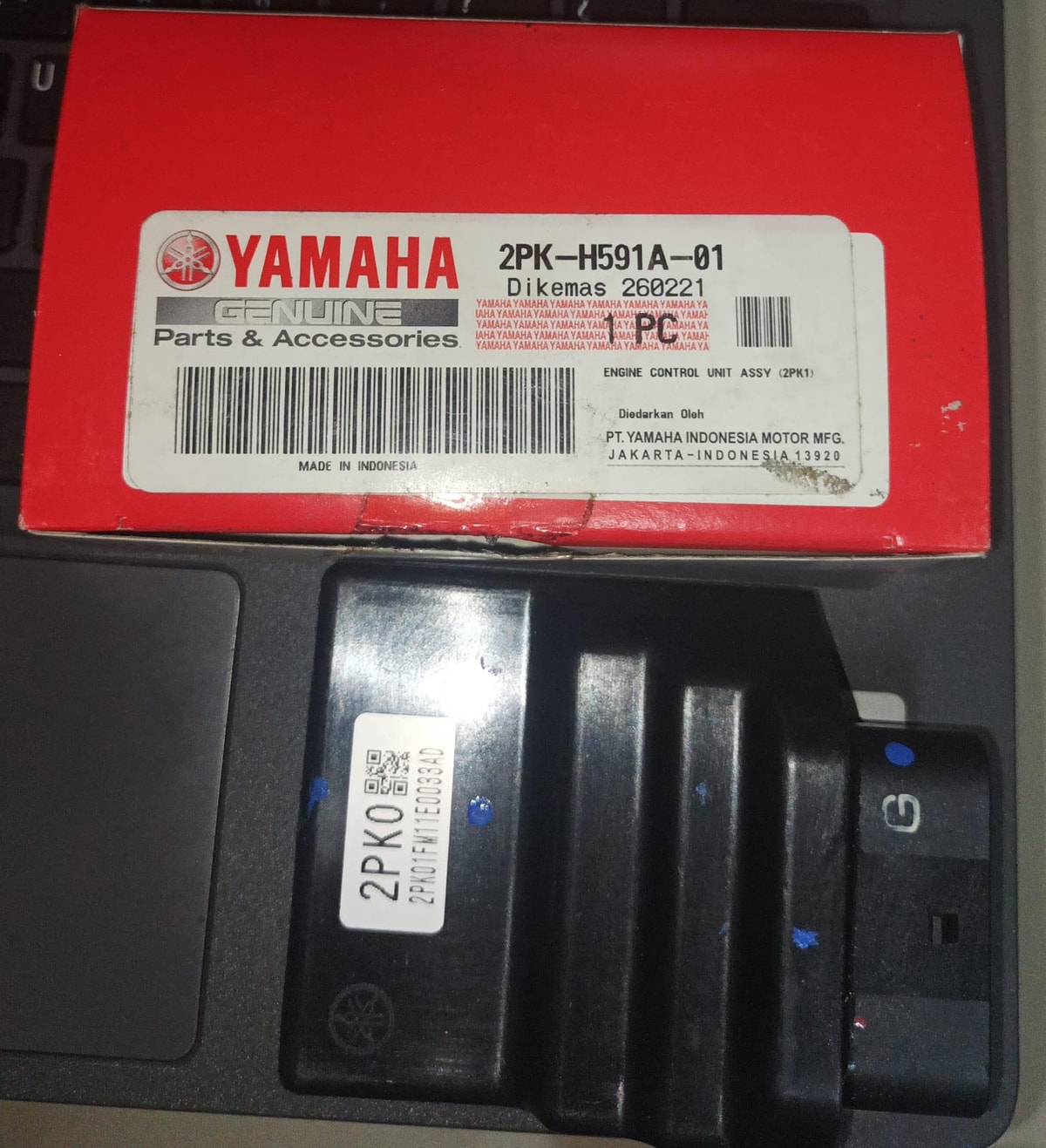 Engine Control Unit Assy / ECU Yamaha R15 2PK-H591A-01