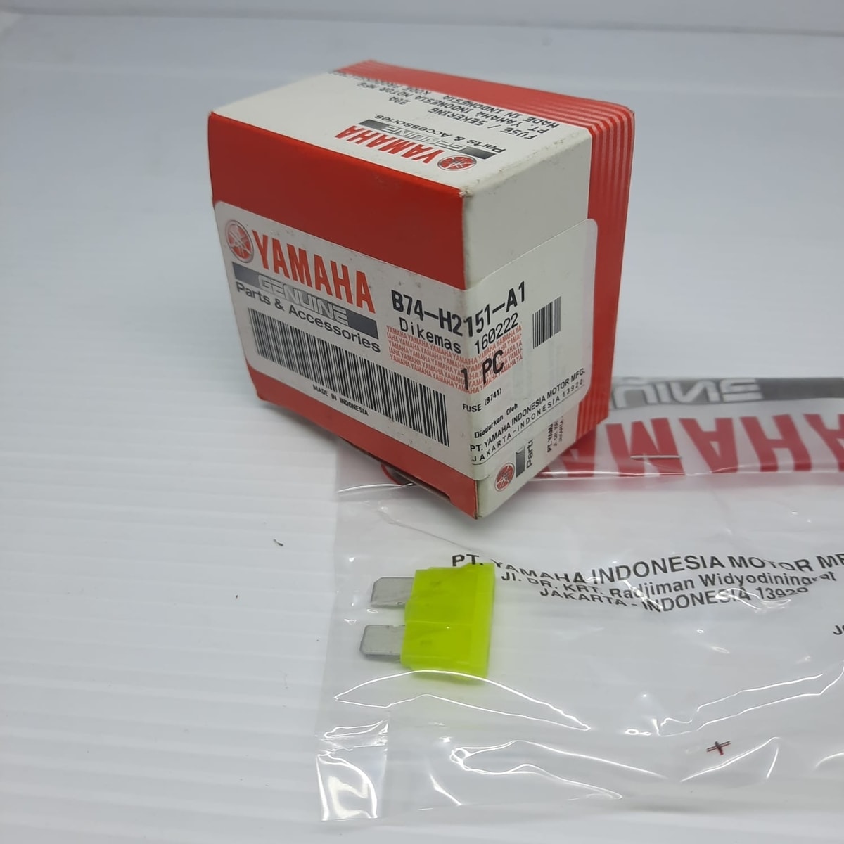 Sekring Fuse 20 Ampere XMAX 250/300 X-MAX 2017-2023 B74-H2151-A1