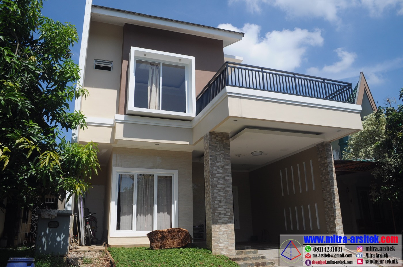 Galeri Portofolio Konstruksi Rumah 2 Lantai Thn 2018