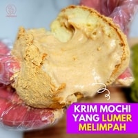 KELAS MASAK ONLINE ROTI MOCHI LUMER KOREA - INJEOLMI BREAD