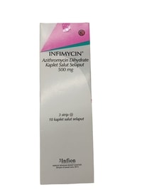 Infimycin 500 mg Kaplet Salut Selaput – Azithromycin Dihydrate ...