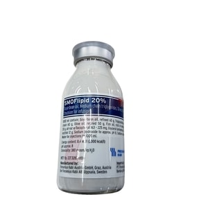 SMOFlipid 20% 1000ml – Emulsi Lemak Infus Nutrisi Parenteral Original BPOM