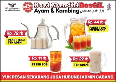 Menu Nasi Mandhi Bosgil