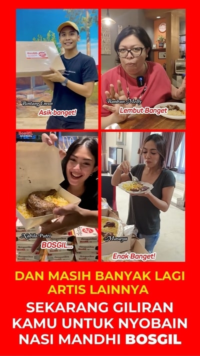 Menu Nasi Mandhi Bosgil