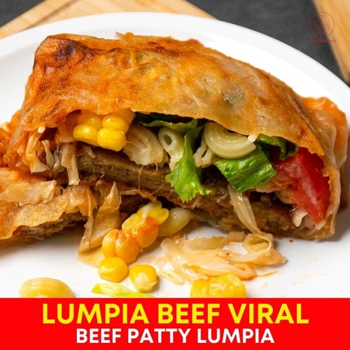 KELAS MASAK ONLINE LUMPIA BEEF VIRAL - BEEF PATTY LUMPIA