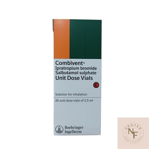 Combivent Unit Dose Vials - Ipratropium Bromide & Salbutamol Sulphate 2 ...