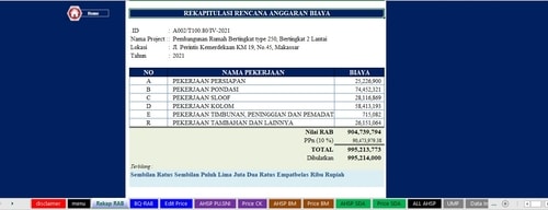 Download Aplikasi DataPro, Aplikasi Jurnal Database Harga Satuan Provinsi Terbaru