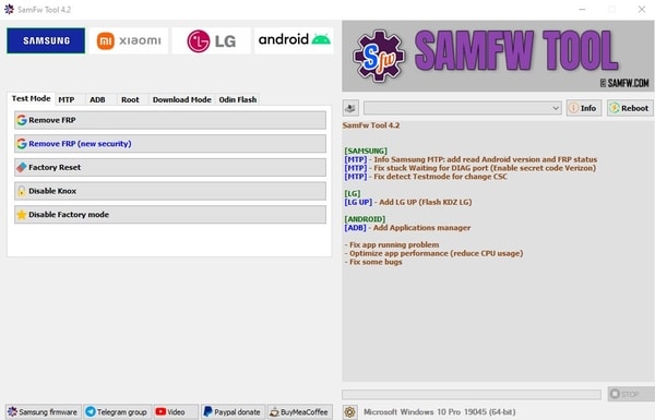 SAMFW TOOL V4.4 LATES UPDATE 2023