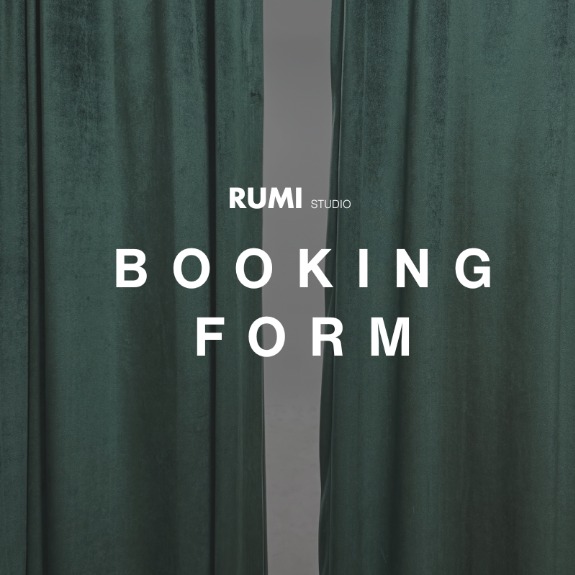 Rumi Studio Booking Form