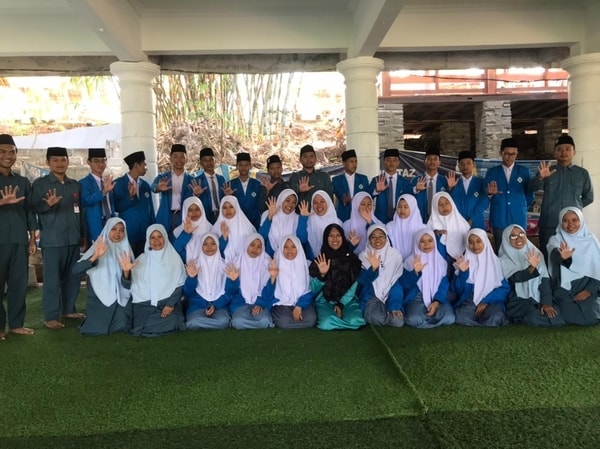 MA Al Mumtaz Plus Gelar Pelantikan OSIS Masa Bakti 2023/2024