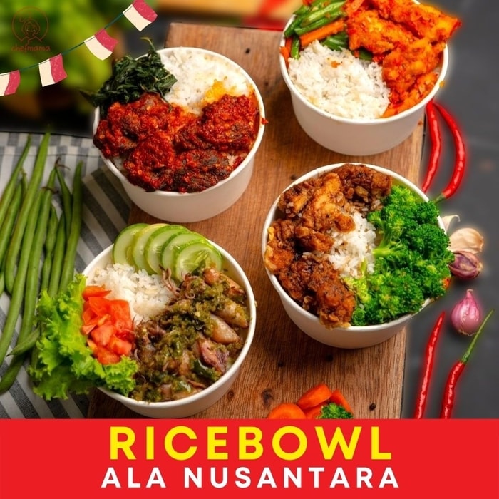 KELAS MASAK ONLINE RICE BOWL ALA NUSANTARA